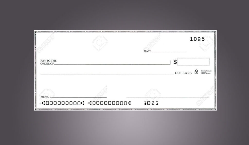 Cheque en blanco de bancomer 【Ayuda Gob