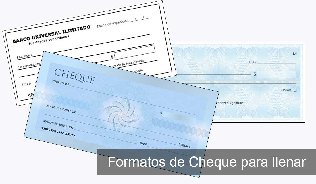 Formato de cheque banamex para imprimir 【Ayuda Gob