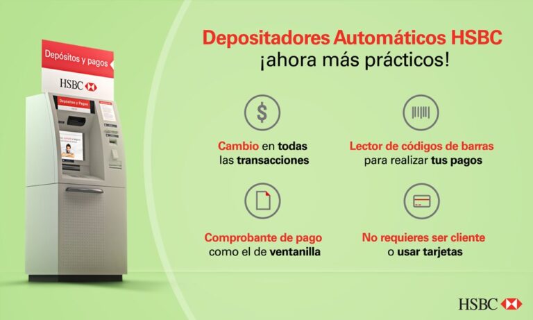 Cajeros hsbc para hacer depositos 【Ayuda Gob